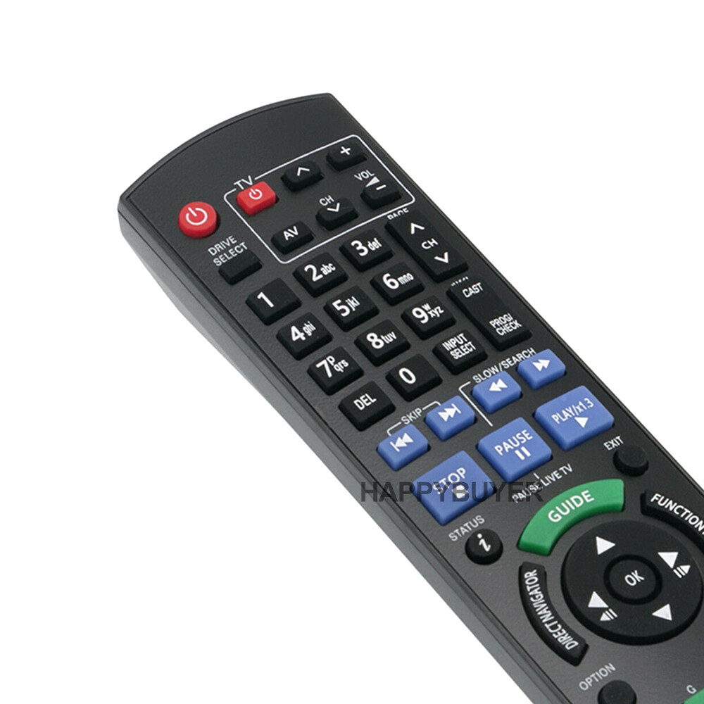 For PANASONIC Replacement Remote Control TV DVD Blue Ray DMP-BD75 DMP ...