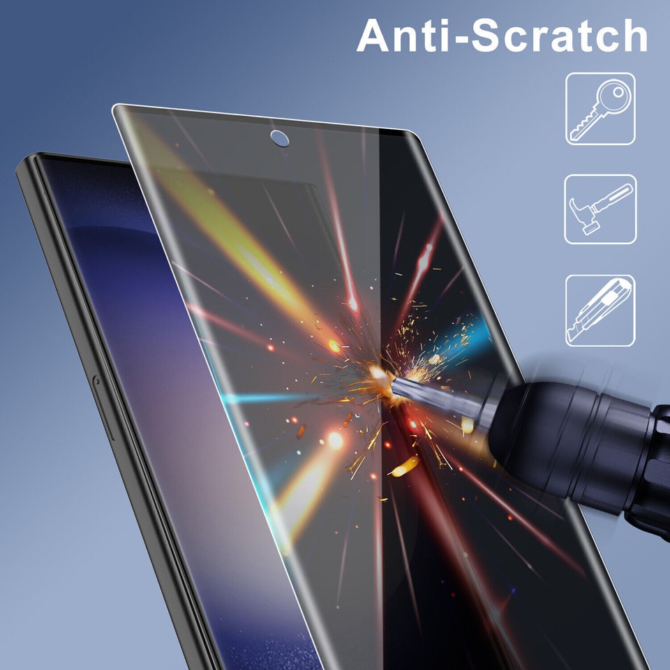 4X Anti-Spy Privacy Glass Screen Protector For Samsung S26 S25 S24 ...