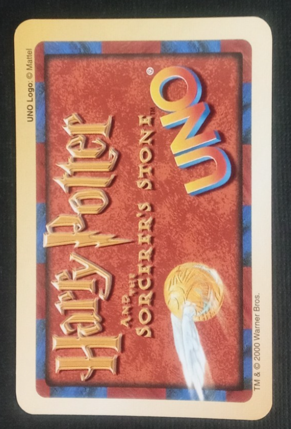 2000 Harry Potter Uno Card Green Norbert #4 | eBay