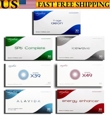 LifeWave X39 / X49 / SP6 Complete / Energy Enhancer / Alavida / Y-Age ...