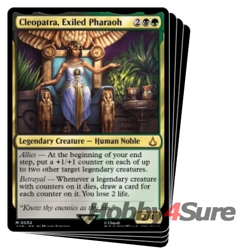 Cleopatra, Exiled Pharaoh X4 M/NM Magic MTG Universes Beyond: Assassin's Creed | eBay