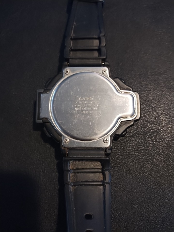 Casio ATC-1100 Triple Sensor Pro Tek Chrono Watch Alti Thermo Baro ...