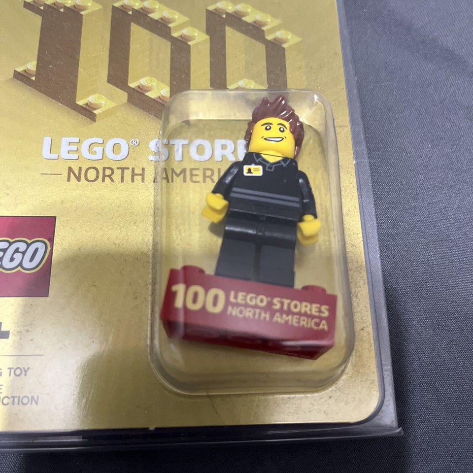 Lego Store Employee Minifigure 100 Lego Stores North America Brand New ...