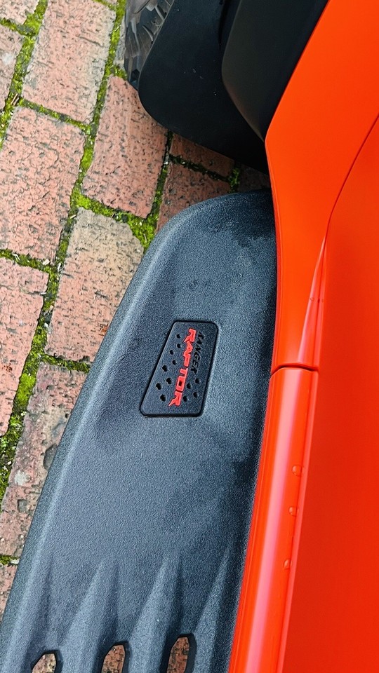 Ford Next-Gen Ranger Raptor side step inserts w/wo drain holes. | eBay