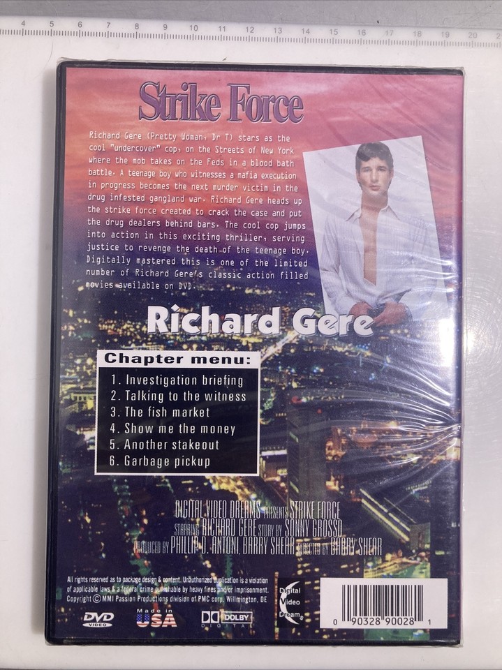 Strike Force (DVD, 1999 . Richard Gere 82554350824| eBay