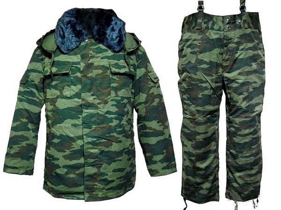 Russian Spetsnaz Airborne Troops Winter Officer's Suit VSR-98 Flora ...