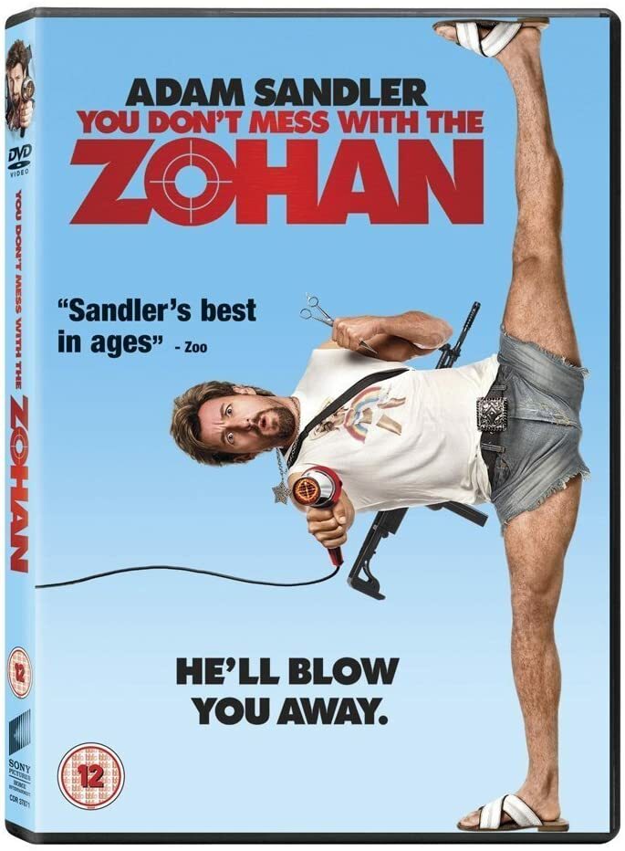 You Don't Mess with the Zohan DVD Family Comedy Adam Sandler Nick ...