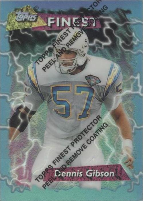 1995 Topps Finest - Dennis Gibson #171 Refractor for sale online | eBay
