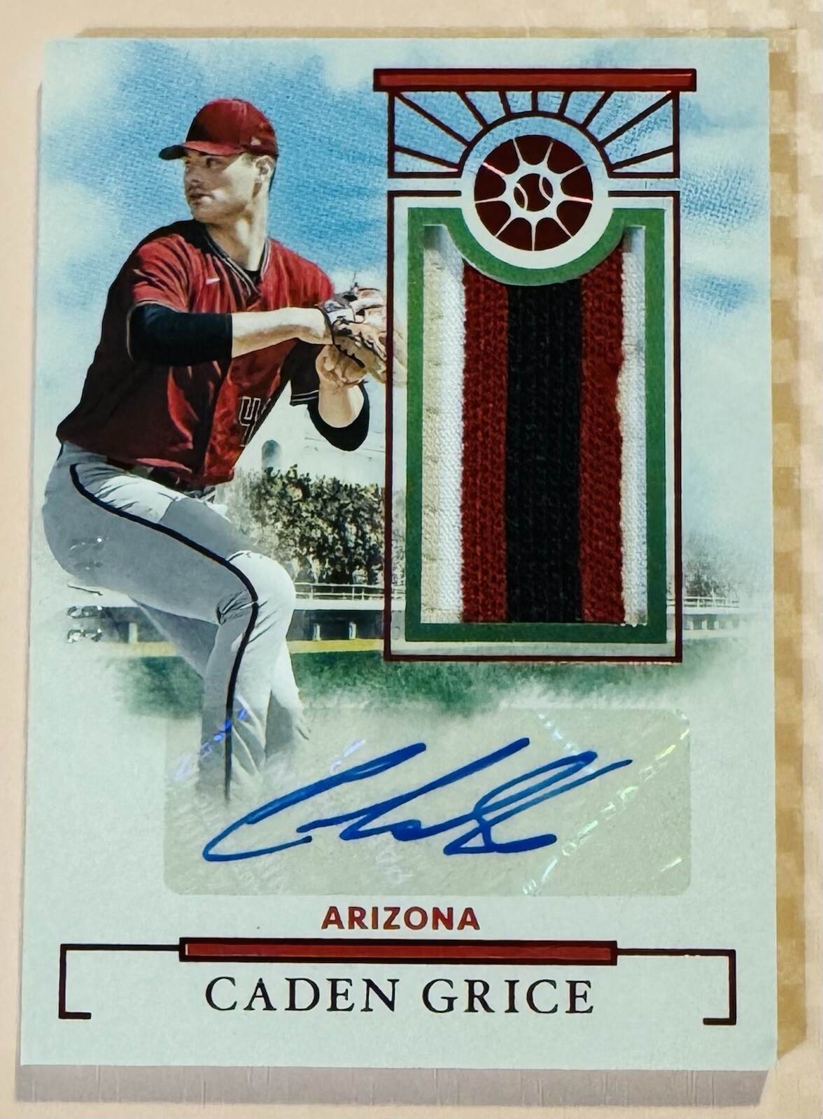 Caden Grice Boys of Summer Auto & 3 Color Patch #36/49 card ...