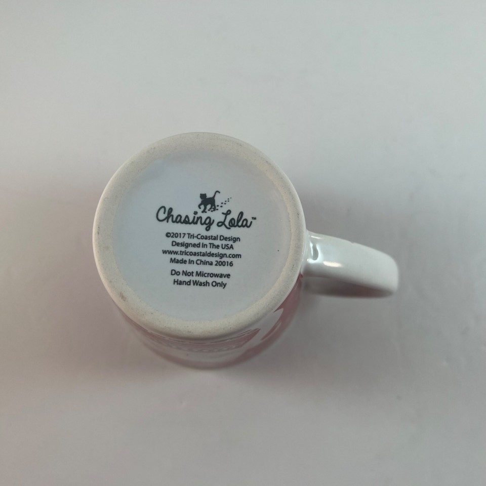 I Love My Cat Red Coffee Mug By Chasing Lola | eBay