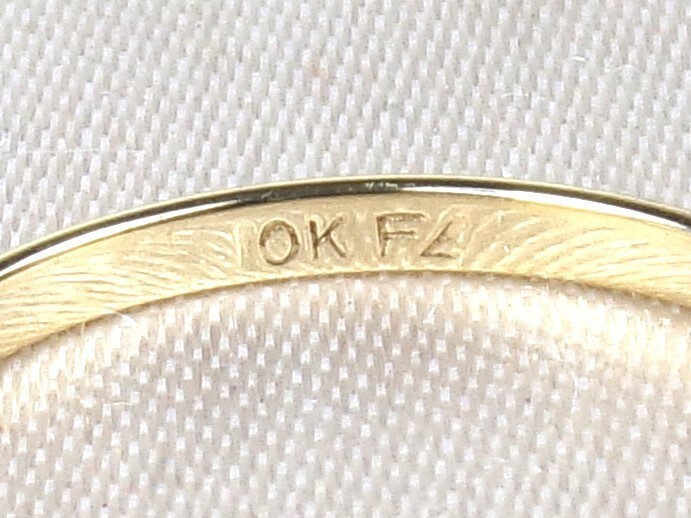 Frederick Goldman 10k Yellow Gold .417 Thin Polished Band Fine Ring ...