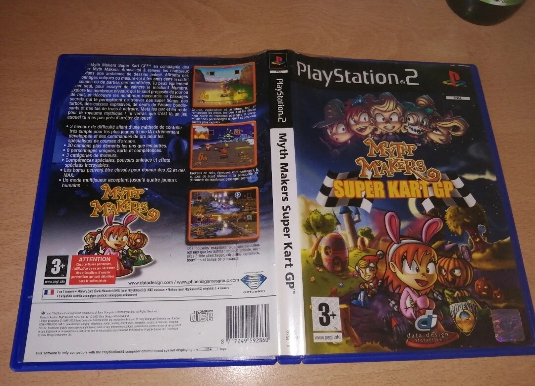 Myth Makers : Super Kart GP PlayStation 2 PAL - Prix - Photo - Présentation
