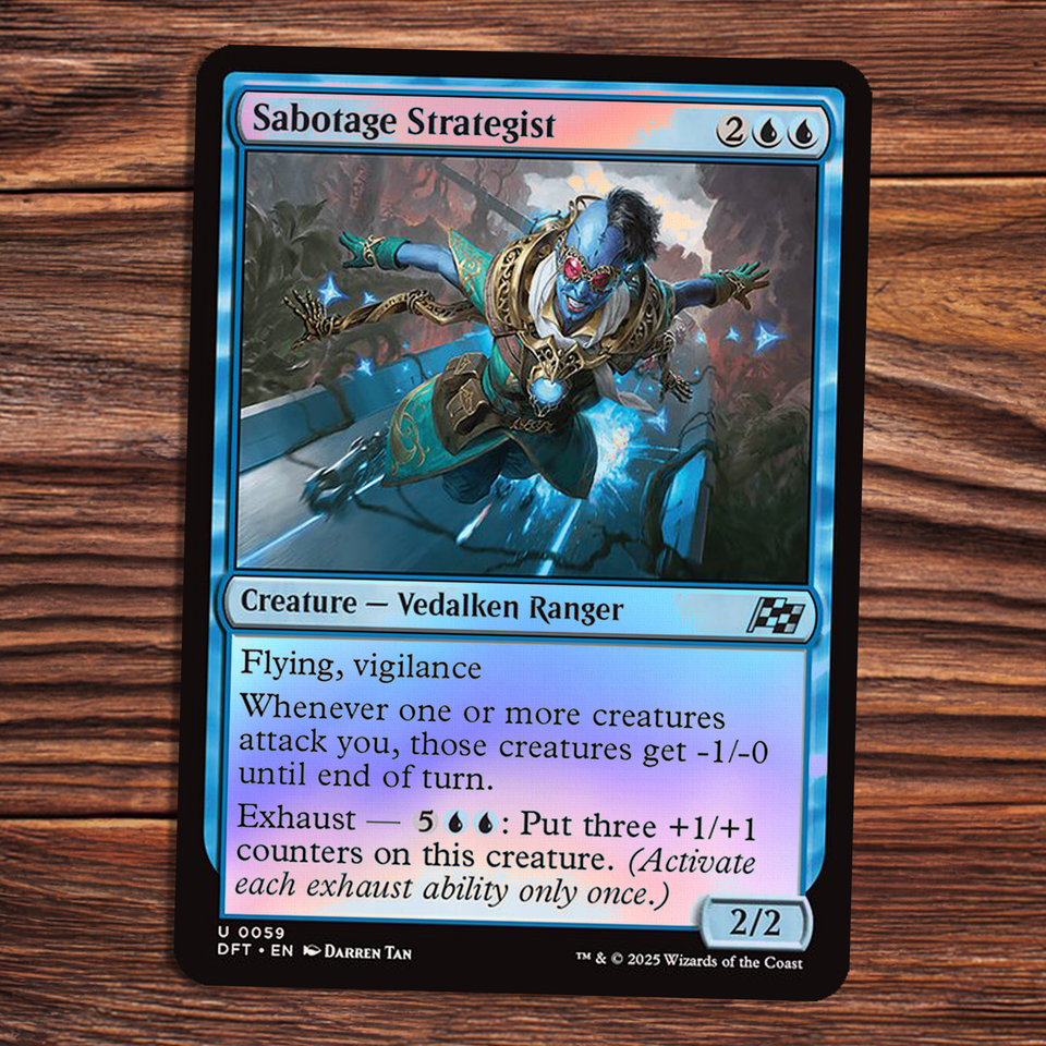 Sabotage Strategist - FOIL - Aetherdrift - Magic the Gathering | eBay