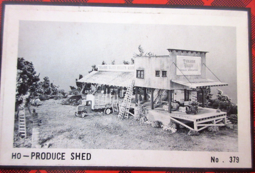 Campbell Scale Models 379 HO Produce Shed Building Kit | eBay