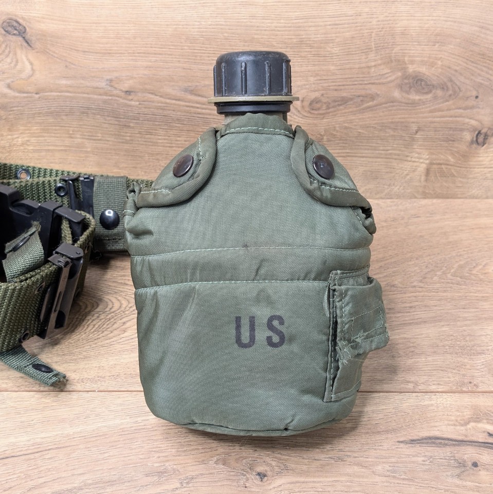 Vintage US Military Mag Pouch 30 RD M-16 Canteen and Belt Size Medium ...