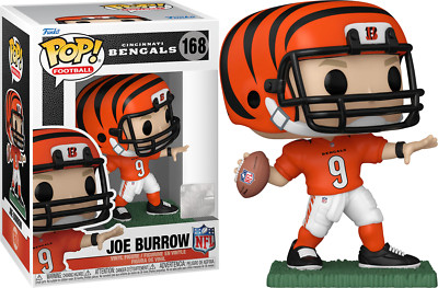 Funko POP! Football: Cincinnati Bengals - Joe Burrow #168 | eBay