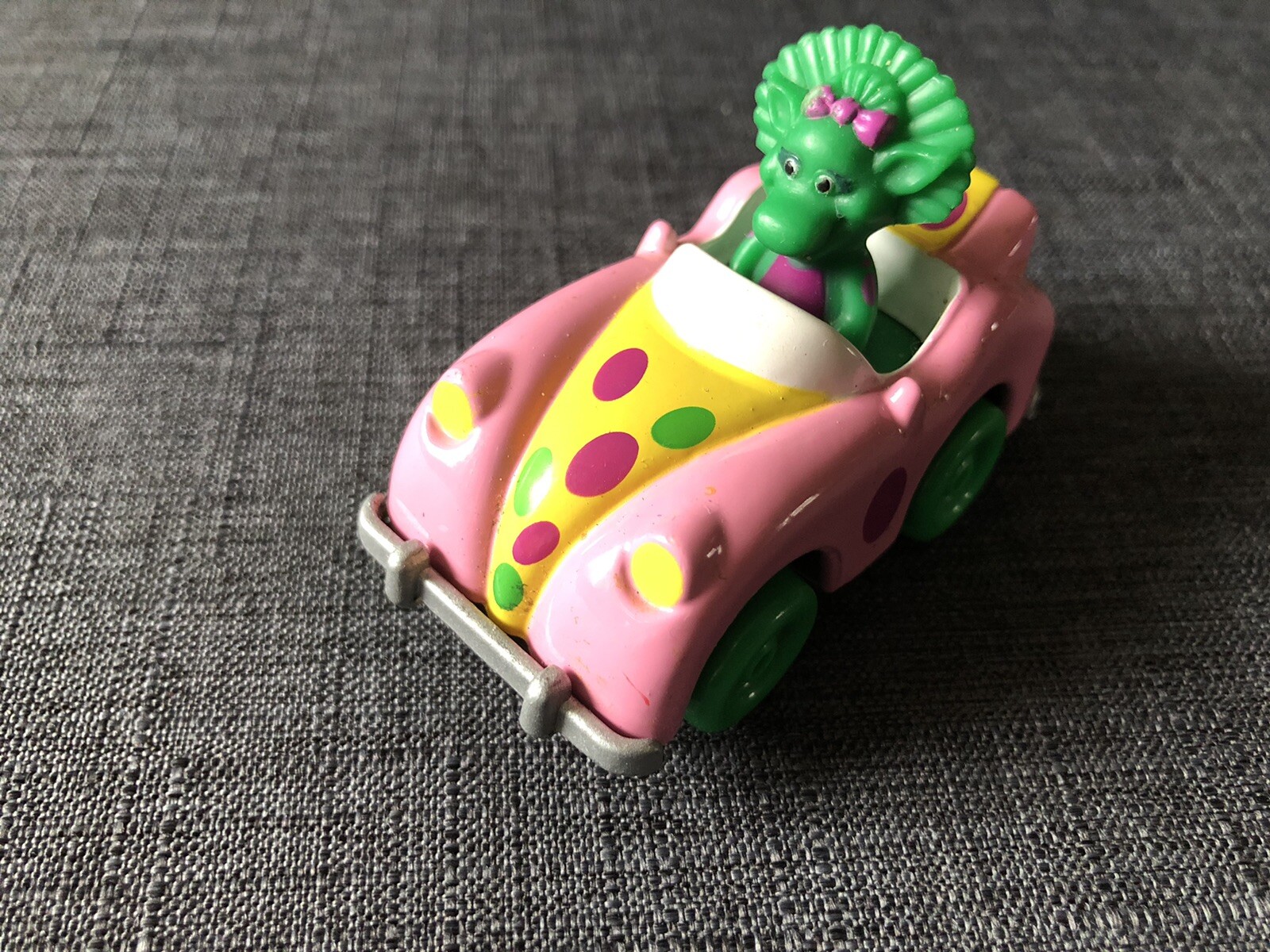 Barney Baby Bop Die Cast Toy Car Vehicle 1993 The Lyons Group | eBay