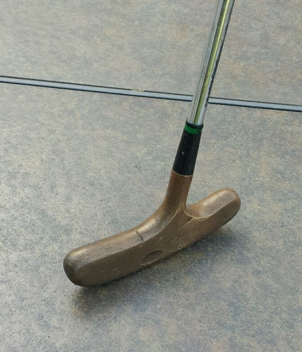 Vintage H&B Model P-26 TRU - ROLL Putter 35" Long Left Handed Tiger ...