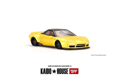 Kaido House x Mini GT Honda NSX Yellow V1 KHMG108 1/64 | eBay