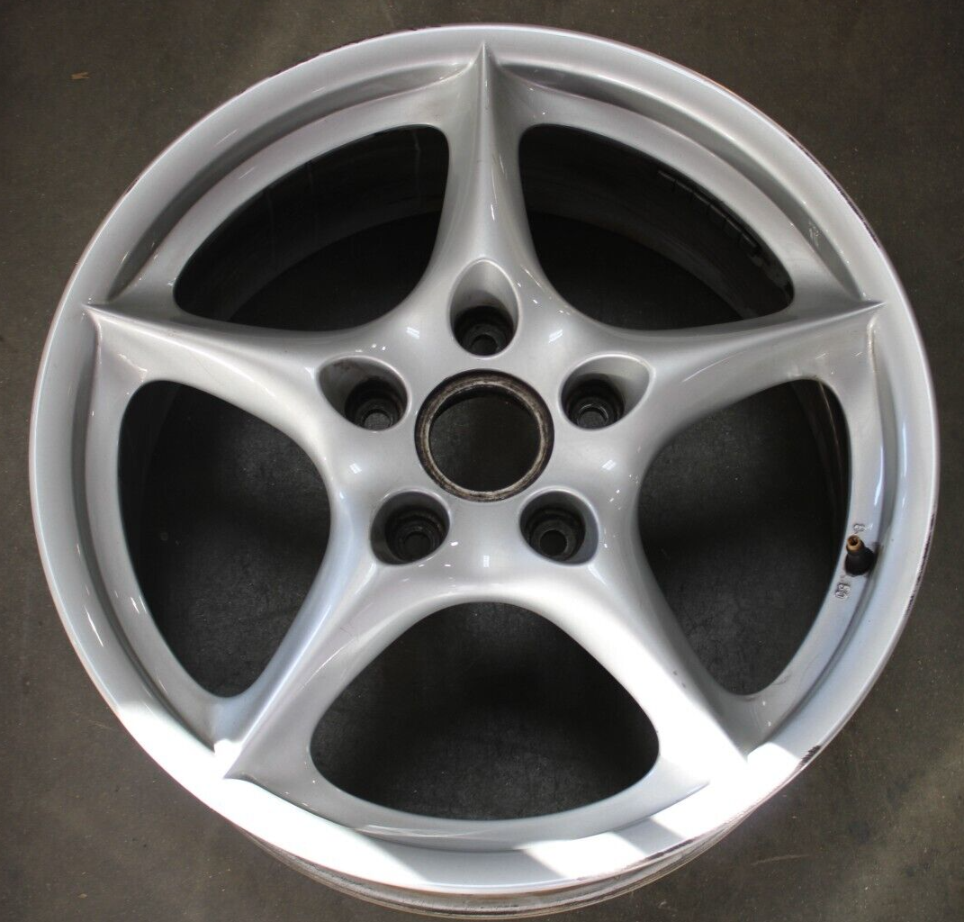02 03 04 05 PORSCHE 911 18x8 18" OEM WHEEL RIM 67304 99636213603 FRONT ...