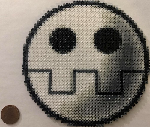 Bonne's Mark Logo Tron Mega Man Mini Bead Sprite Perler Artkal Pixel ...