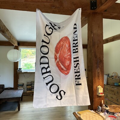 Sourdough Bread Bakery Flag Sign | eBay