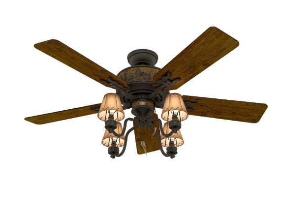 Custom Rustic Ceiling Fans | Shelly Lighting