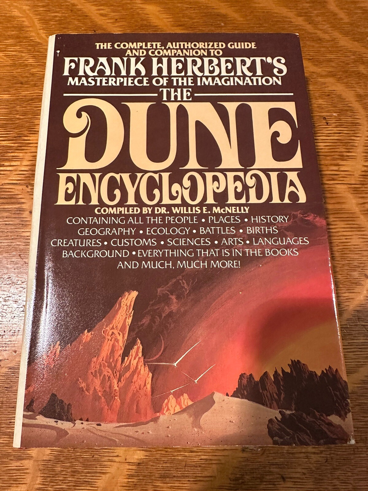 Dune Encyclopedia by McNelly, Willis Everett - Book Club Edition (BCE) 9780399129506 | eBay