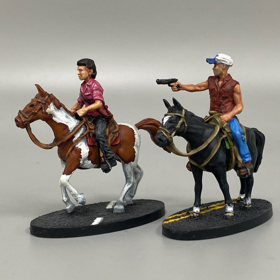 MAGGIE & GLENN ON HORSEBACK GAME BOOSTER THE WALKING DEAD ALL OUT WAR ...