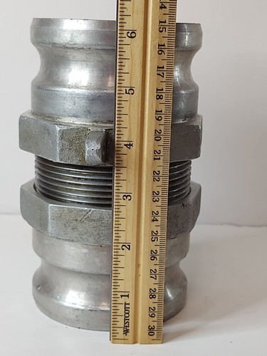 3 Inch to 3 Inch Aluminum Swivel Male to Male Camlock Adaptor Fitting ...