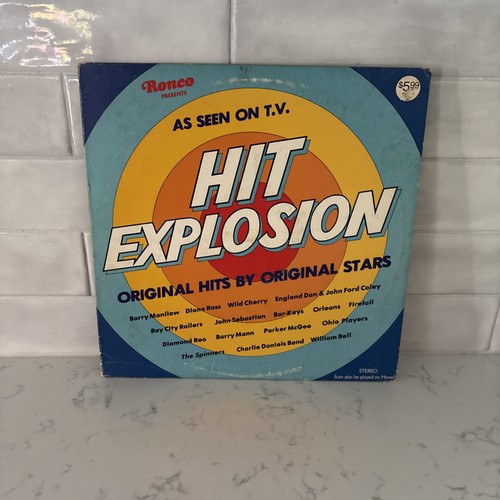 Hit Explosion: Various Artists SONG TITLES & ARTISTS LISTED RONCO ...