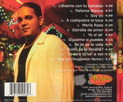 MARACA SOY YO NEW CD 616117104823| eBay