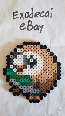 ROWLET POKEMON BEAD SPRITE PERLER ART MENU ICON | eBay