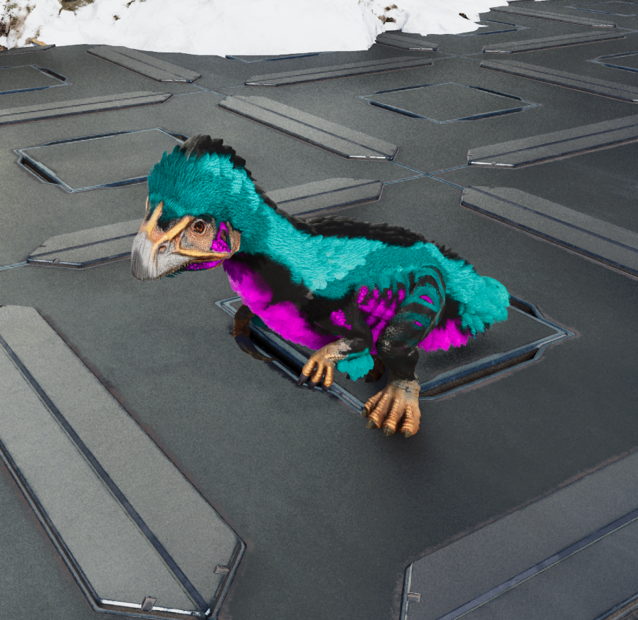 ARK Survival Ascended Galaxy Therizinosaurus (Theri) TOP STATS - PVE ...