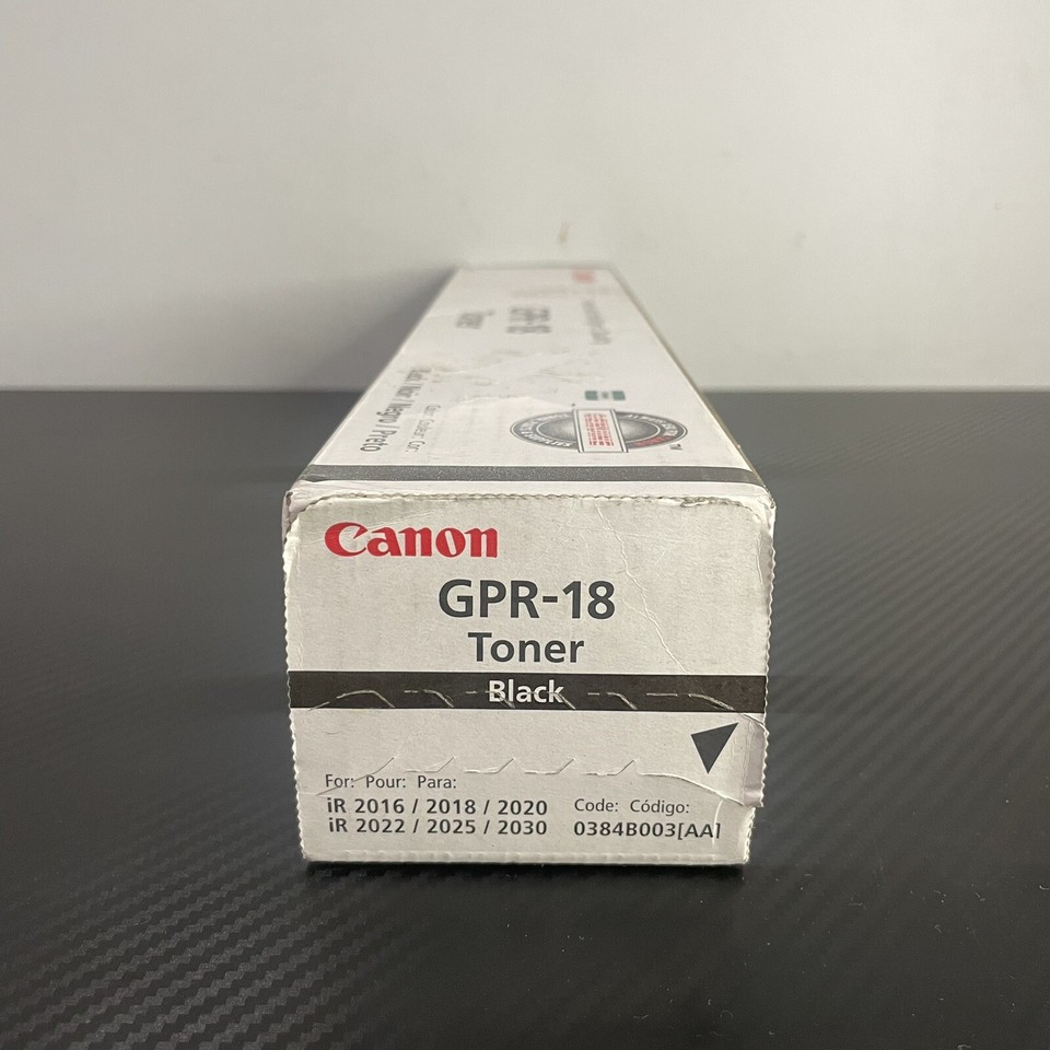 Canon GPR-18 0384B003AA Black Toner Cartridge for ImageRUNNER Series NEW | eBay