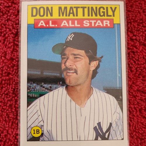 1986 Topps - All Star #712 Don Mattingly | eBay
