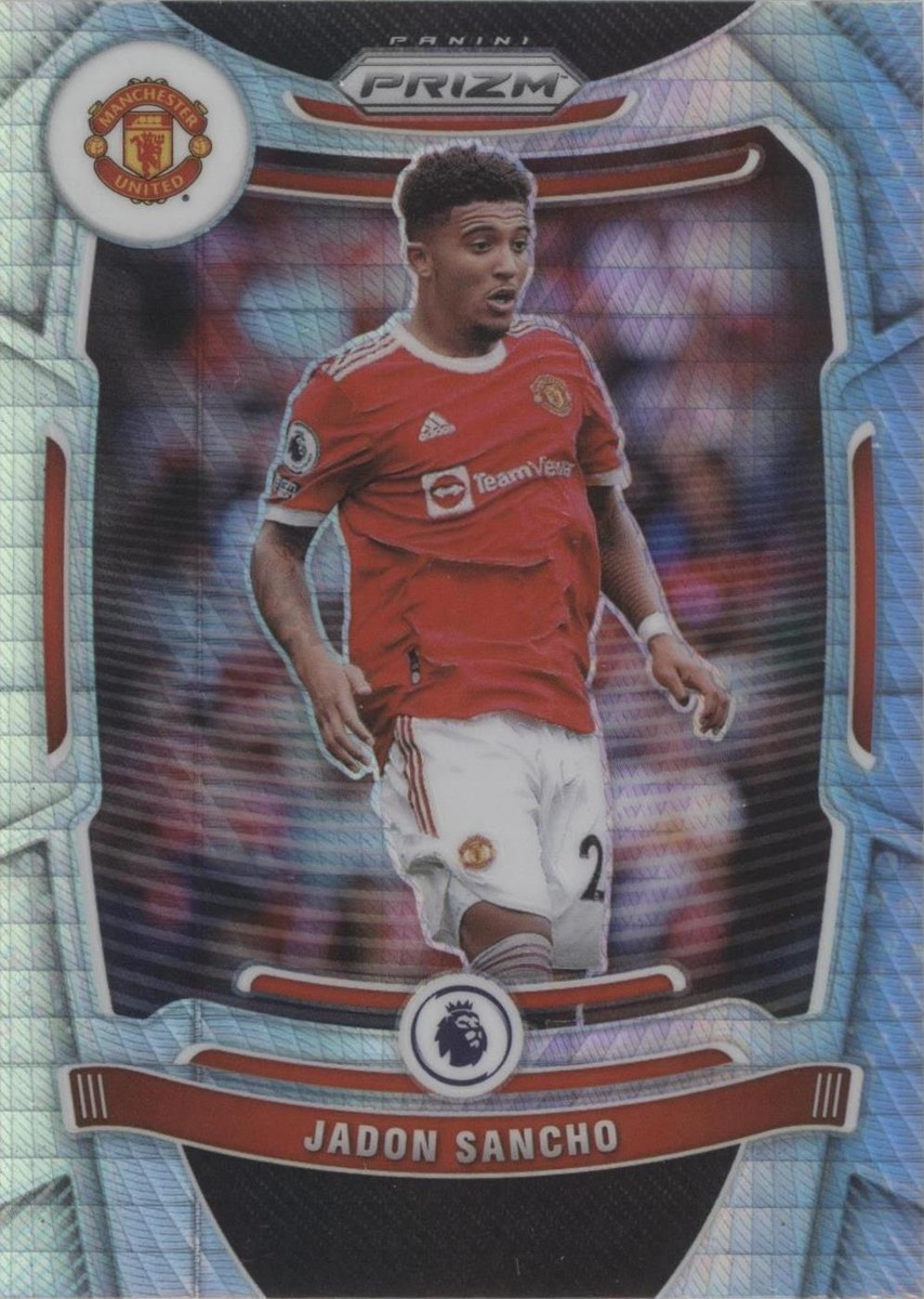 2021-22 Panini Prizm Premier League - Hyper Prizm #277 Jadon Sancho for ...