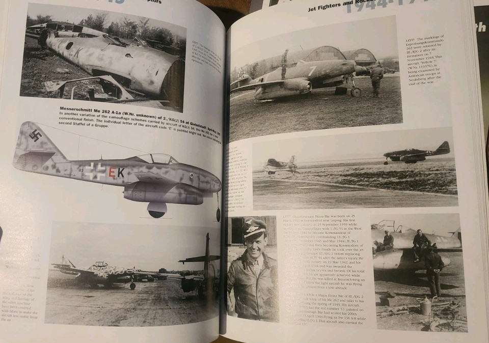 Complete 20 Volume JAGDWAFFE Luftwaffe Colours Book Set By Eric Mombeek ...