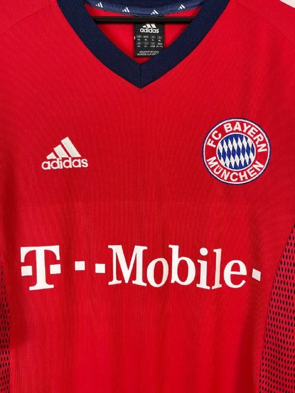 Vintage Bayern Munich 2002/2003 Home Football Champions League Kit Size ...