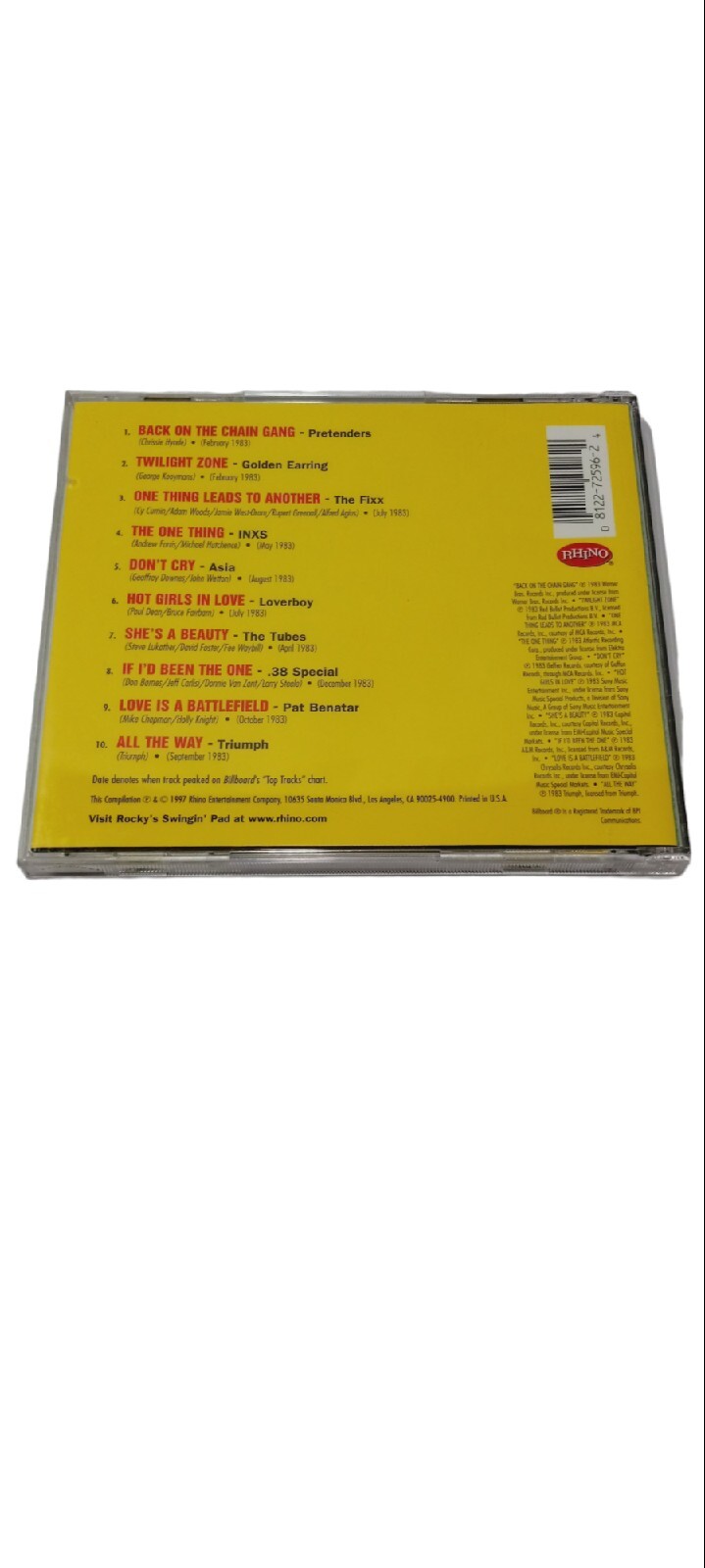 Billboard Top Album Rock Hits 1983 by Various Artists (CD, May-1997 ...