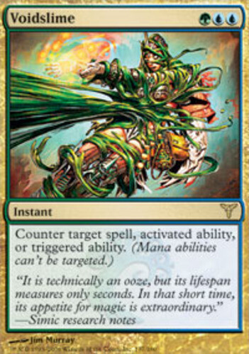 MTG Voidslime - Foil, Moderate Play, English Dissension | eBay