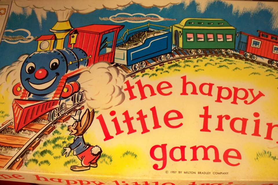 Replacement Parts 1957 The Happy Little Train Milton Bradley Board Game ...