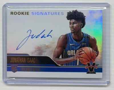 2017-18 Panini Vanguard Jonathan Isaac Rookie Signatures Auto RC #47/99 ...