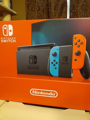 Nintendo Switch - New - Red/Blue - 2day FedEx 45496590277| eBay