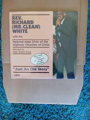 Rev. Richard (Mr. Clean) White Just An Old Story SAVOY Vinyl LP Record ...