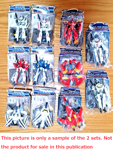 MACROSS ROBOTECH mini figure collection 2 figure set x 5 New Banpresto ...