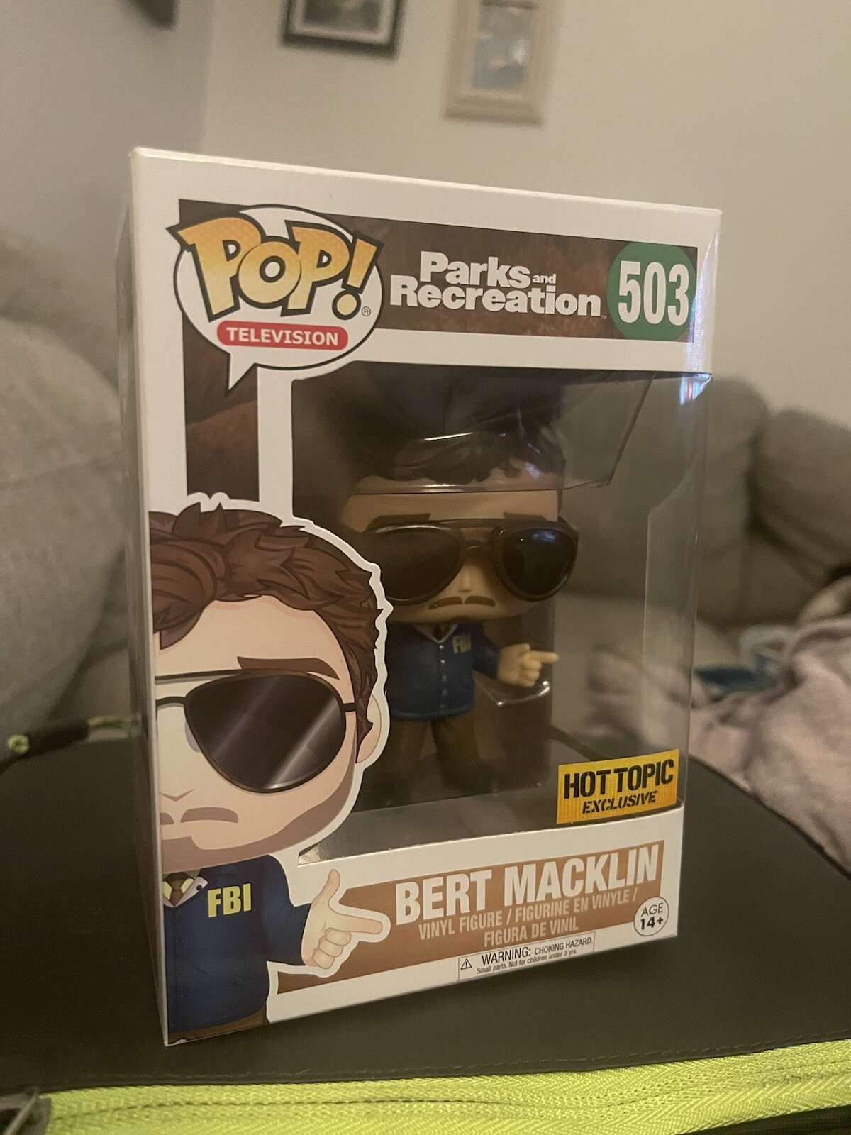 Funko Pop! Vinyl: Andy Dwyer (as Bert Macklin) - Hot Topic (Exclusive ...