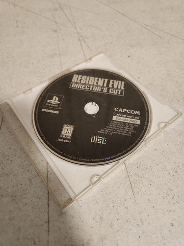Resident Evil: Director's Cut - PlayStation 1 (PS1) Game,!!DISC ONLY ...