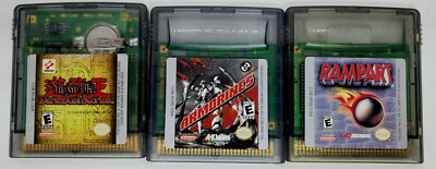 Vintage LOT of 3 Original Gameboy Color Games (Nintendo 1998) Authentic ...