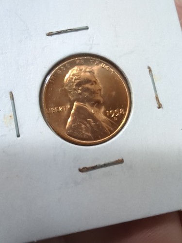 1958 D Lincoln Wheat Very Rare L on Rim Error Penny Collectible Mint ...